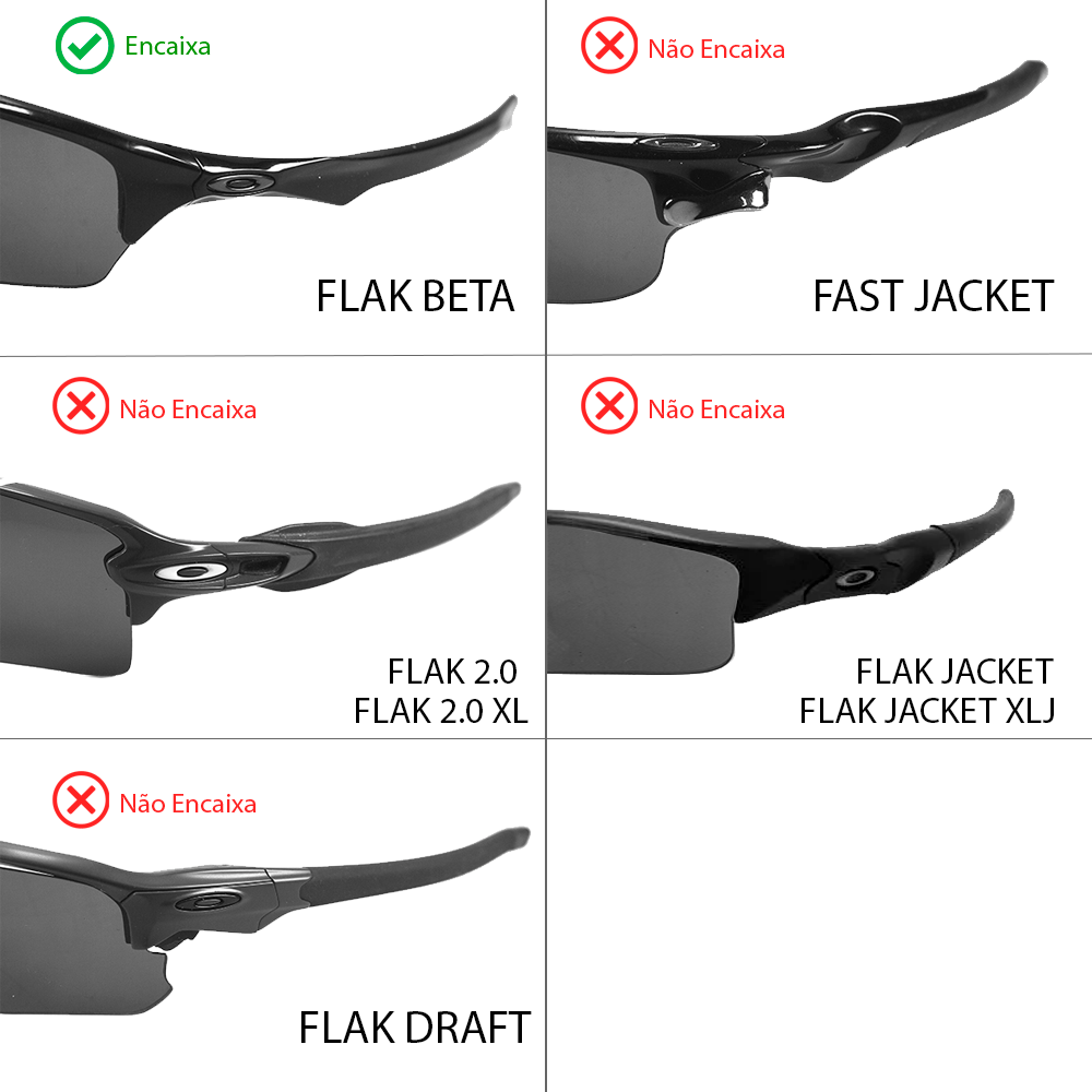 Lentes para Flak Beta